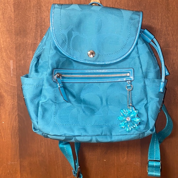 Coach | Bags | Coach Kyra Signature Daisy Backpack | Poshmark